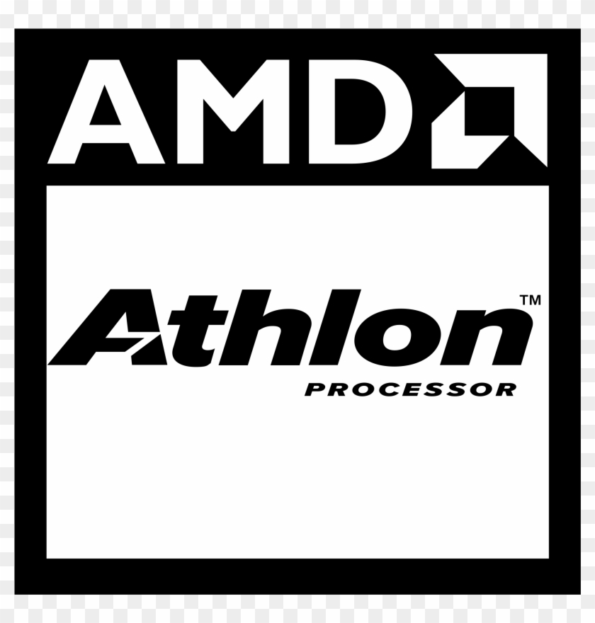 Amd Athlon Processor Logo Png Transparent - Amd Athlon Logo Clipart ...