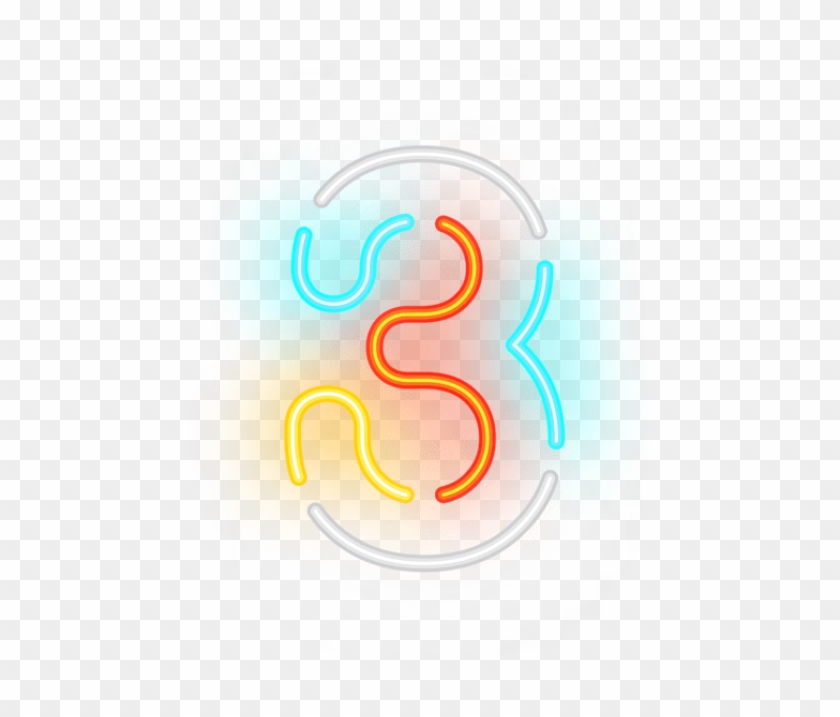 Download Free Png Download Number Three Neon Transparent Clipart - Neon ...