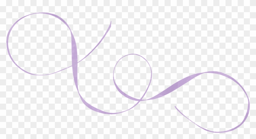 Purple Ribbon - Circle Clipart (#3207733) - PikPng
