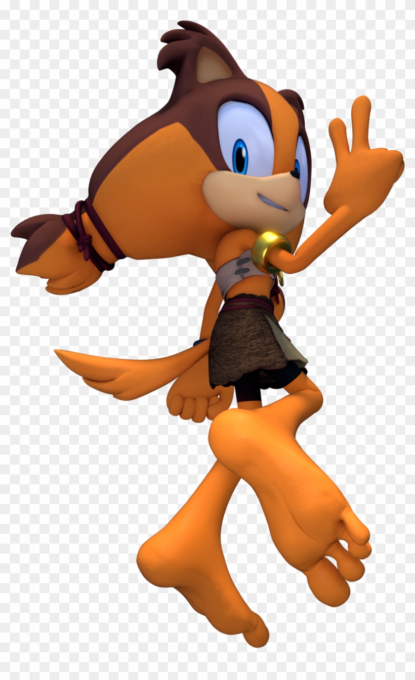 Sticks The Badger Steps In By Feetymcfoot - Sonic Sticks Feet Clipart ...