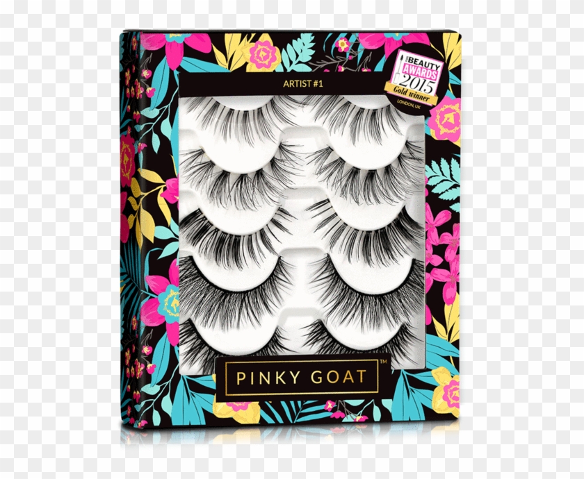 Pinky Goat Lashes Set Clipart (#3235412) - PikPng