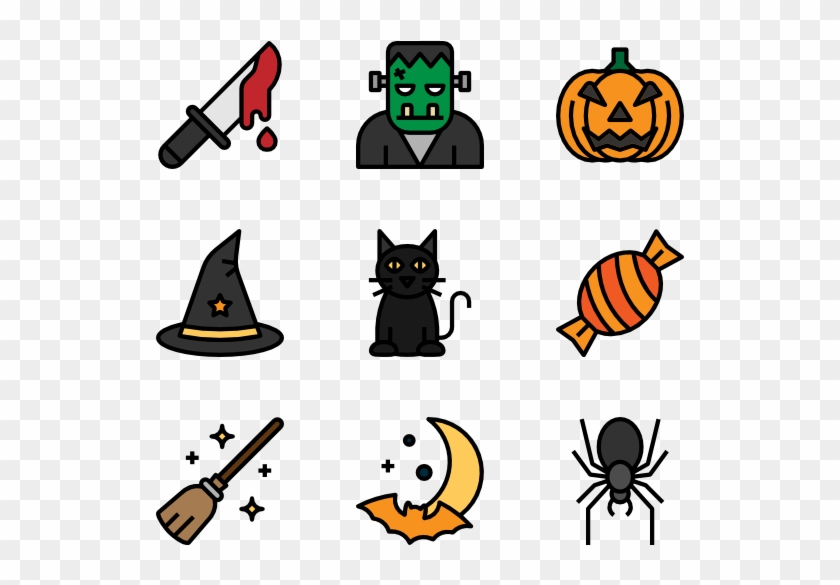 Halloween - Cartoon Clipart (#3235762) - PikPng