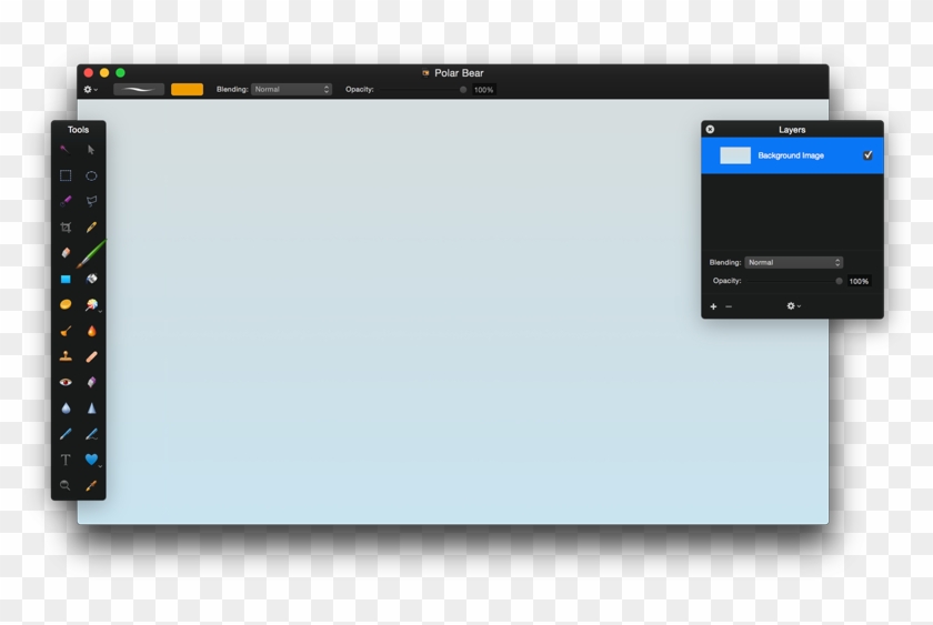 Place The Polar Bear - Double Layer Photo Editing Clipart (#3248219 ...