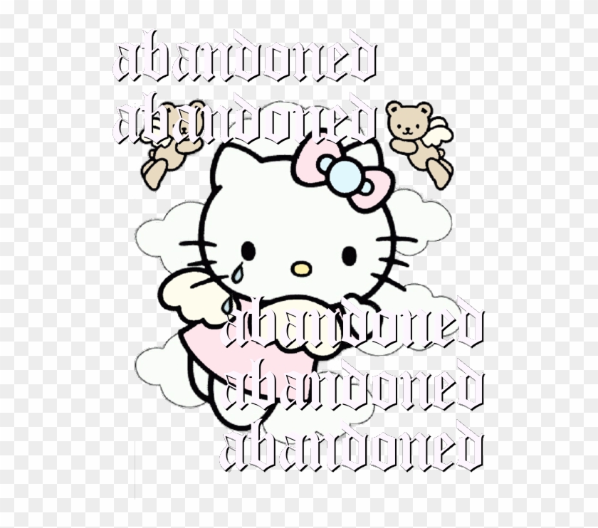 Download Hellokitty Sticker - Hello Kitty Angel Coloring Pages Clipart ...