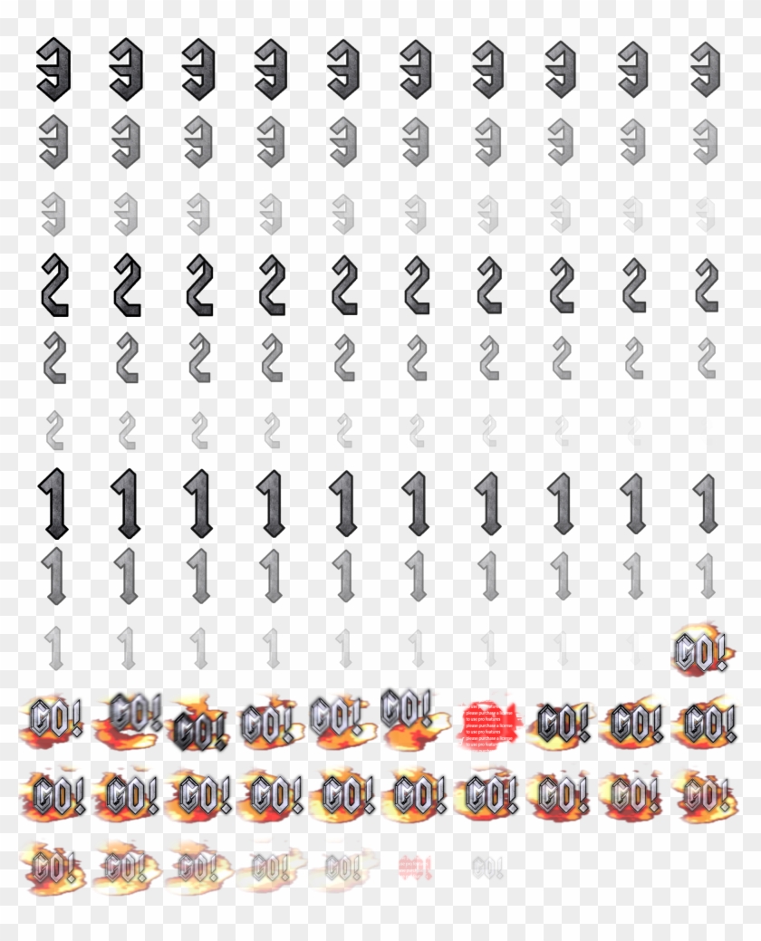 Spritesheetcountdown - Emblem Clipart (#3275711) - PikPng