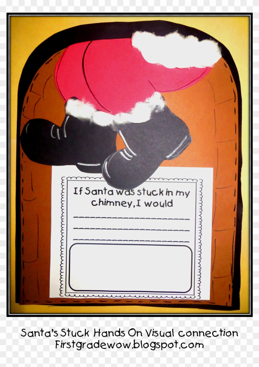 Craftivity, "if Santa Was Stuck In My Chimney, I Would - Poster Clipart ...