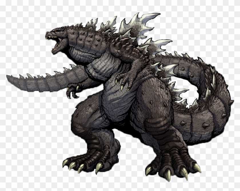 Godzilla Render Clipart (#3293824) - PikPng