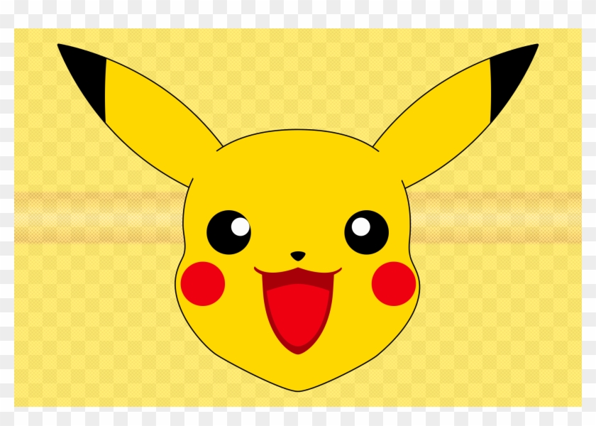 Download Pikachu Cut Out Face Mask Png - Pikachu Smiling Face Clipart ...