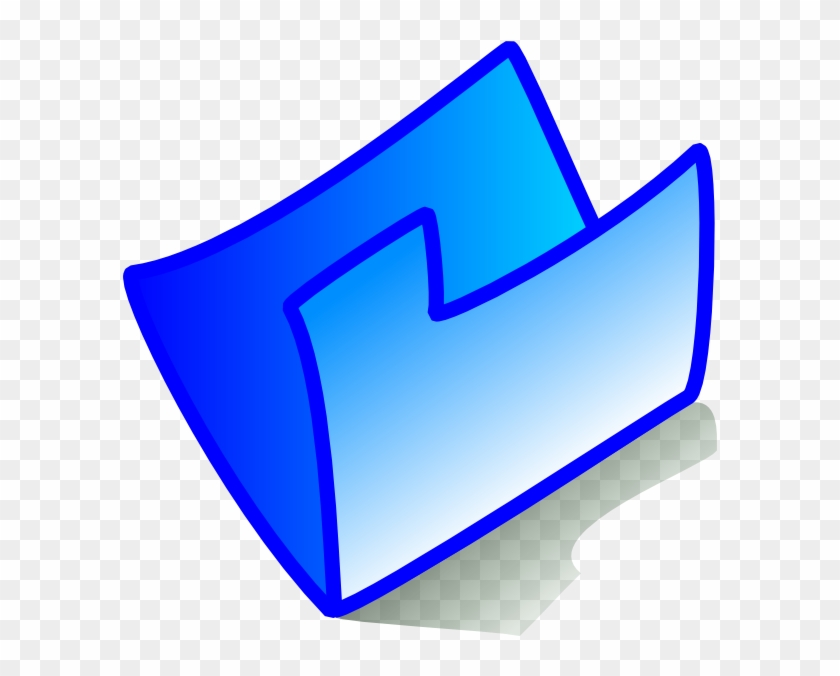 How To Set Use Open Blue Folder Svg Vector Clipart (#334100) - PikPng