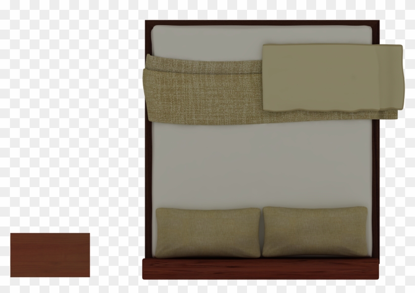 Download Cama Prin 2 - Camas En Planta Para Photoshop Clipart Png ...