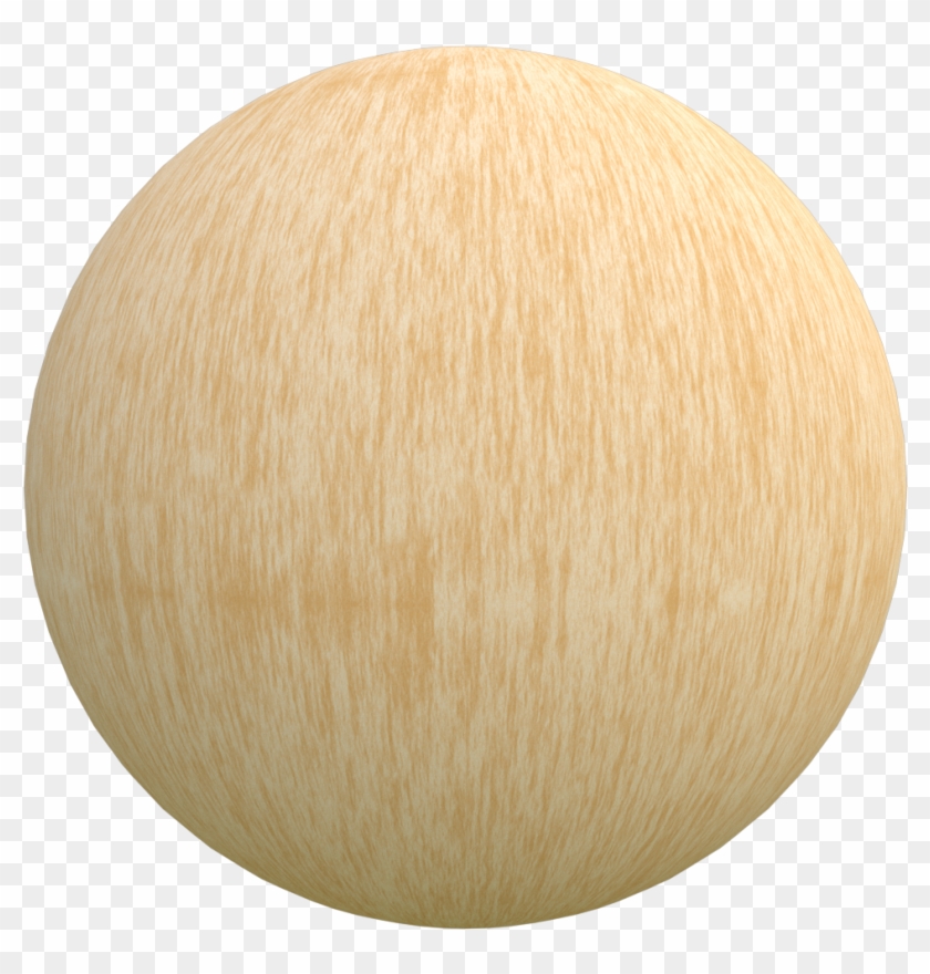 Light Wood Texture - Sphere Clipart (#3321968) - PikPng