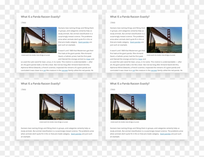 Download Image Alignment 4up - Left To Right Photo Caption Examples ...