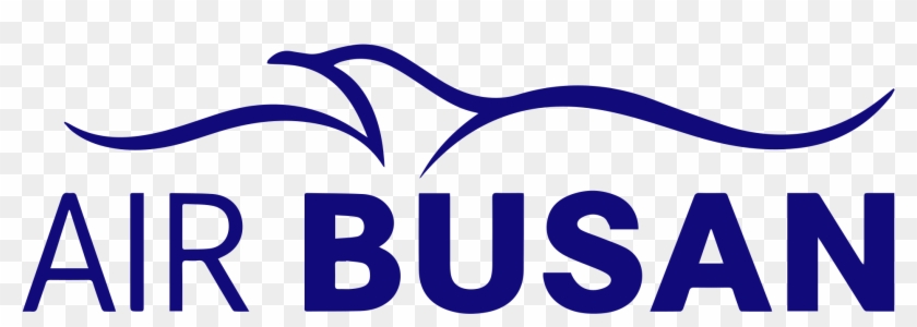 Airlines Of Korea - Air Busan Logo Clipart (#3345250) - PikPng
