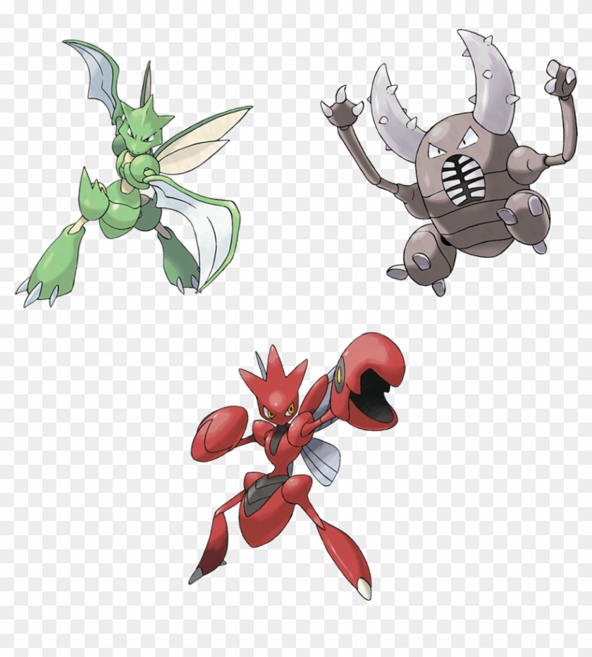 371 Kb Png - Scyther Pokemon Clipart (#3349504) - PikPng