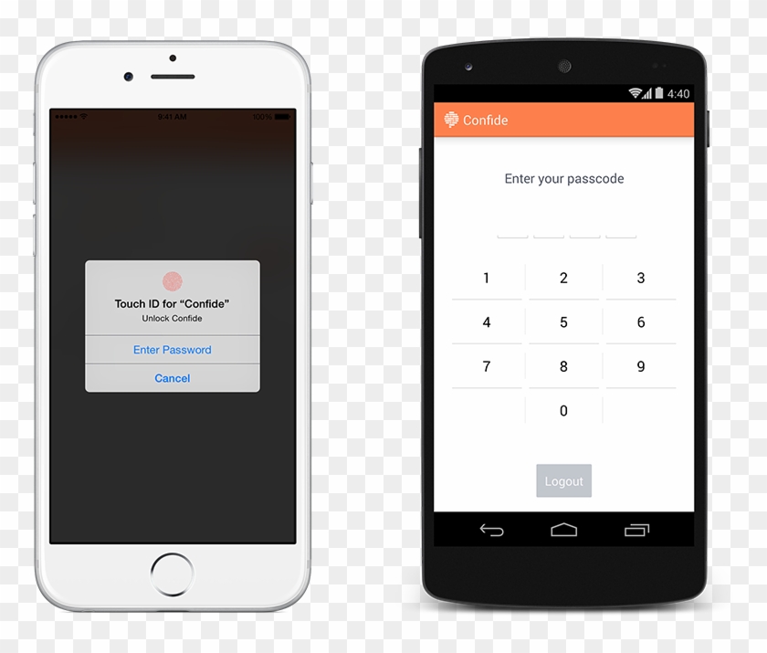 Use Touch Id Or Enter Your Passcode To Unlock Confide - Iphone Clipart ... Use Touch Id Or Enter Your Passcode To Unlock Confide - Iphone Clipart ...