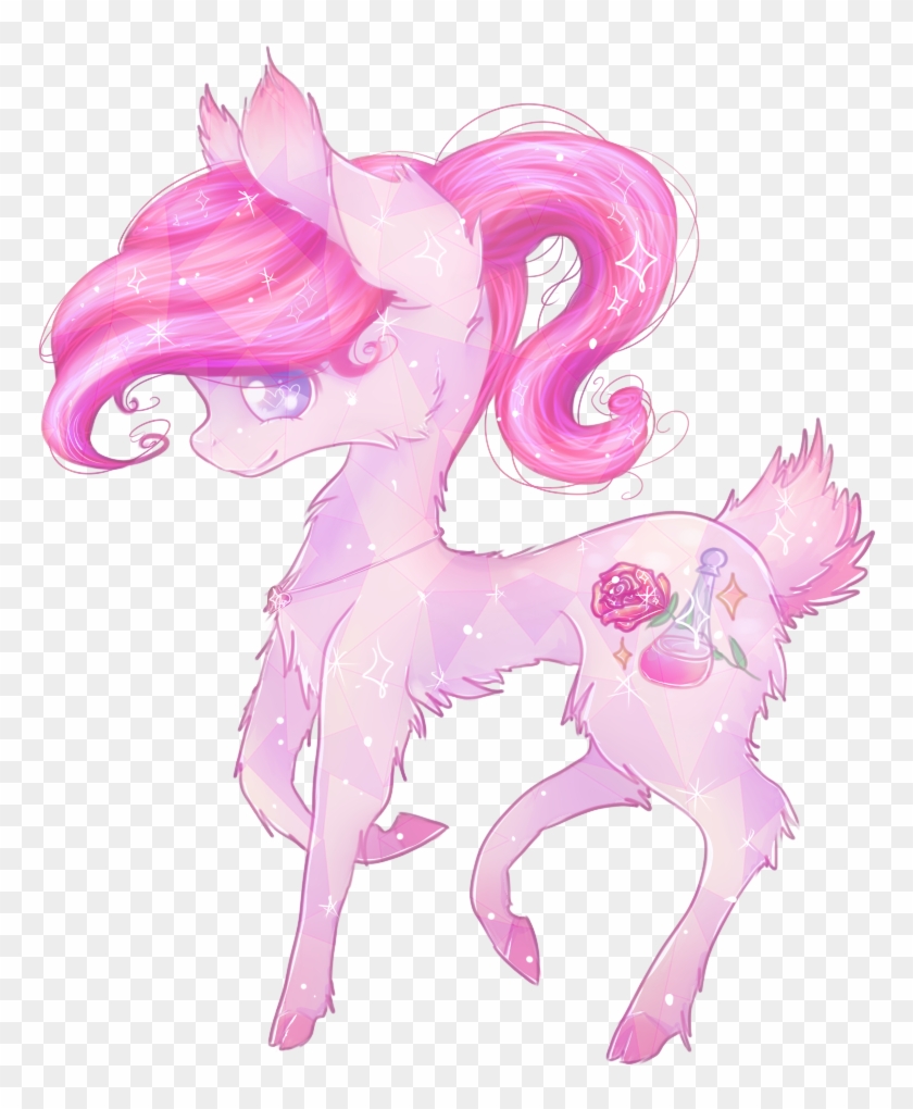 Tinyteadrinker, Commission, Crystallized, Crystal Pony, - Illustration ...