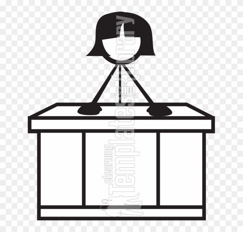 Stick Figure Sitting At Desk Clipart (#3387759) - PikPng