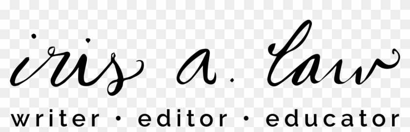 Iris A - Law - Calligraphy Clipart (#343423) - PikPng