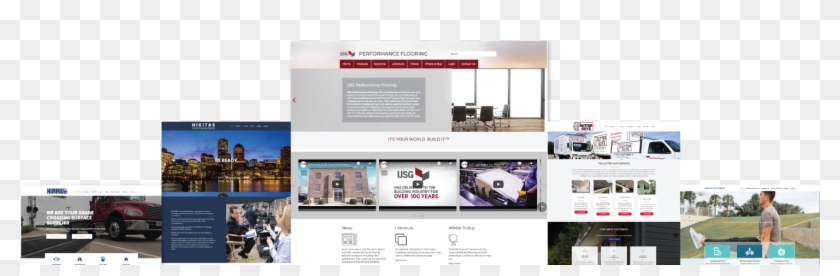 Web-design Portfolio Header - Website Clipart (#3412965) - PikPng