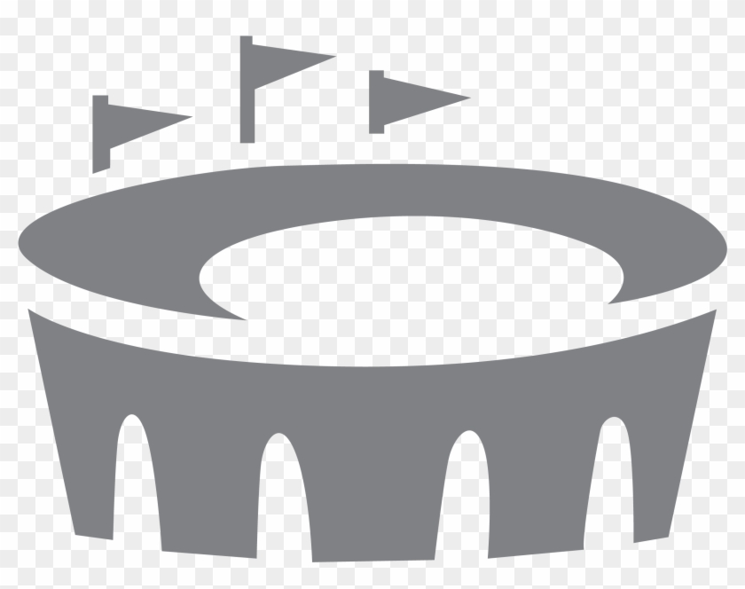 Make Your Event Unforgettable - Stadium Icon Png White Clipart ...