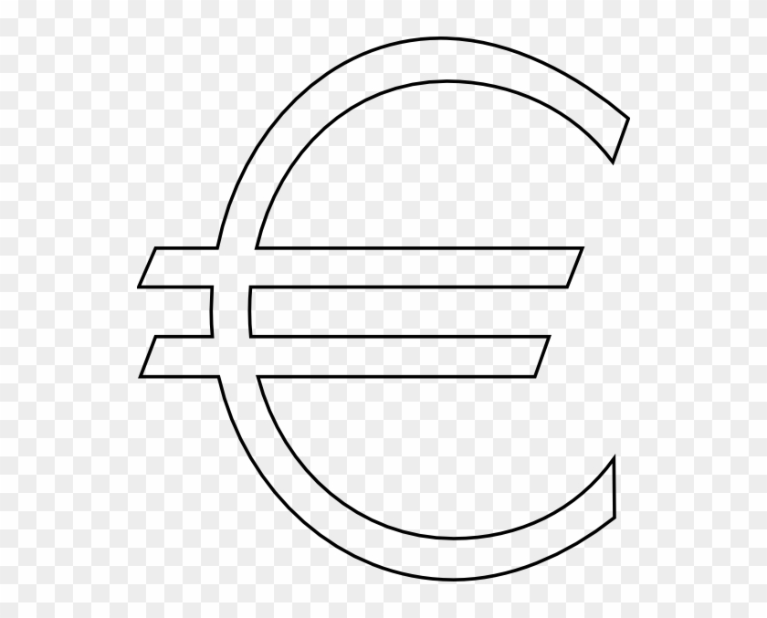 Download Euro Symbol White Png Clipart Png Download - PikPng