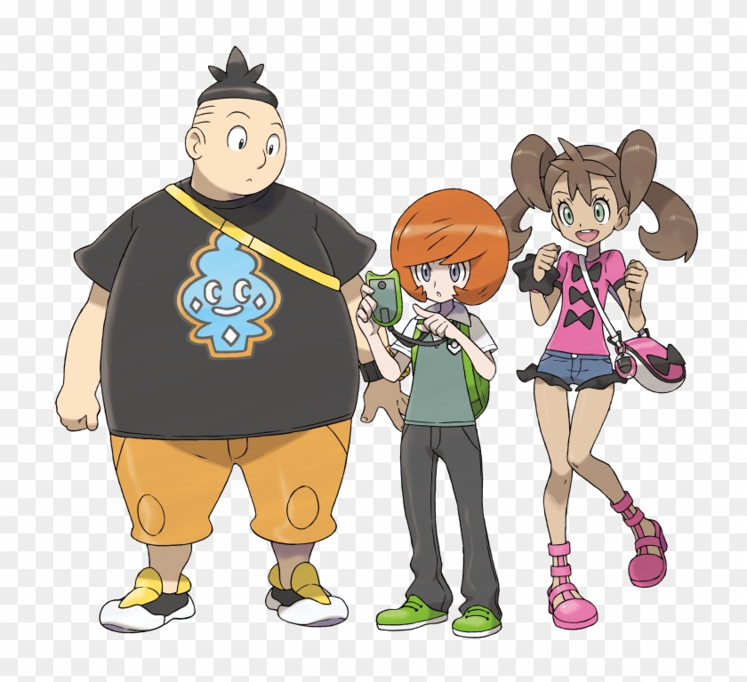 Pokemon Shauna Tierno Trevor Clipart (#3435034) - PikPng