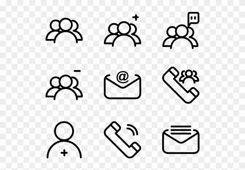 Communication Assets - Business Line Icon Png Clipart (#3453963) - PikPng