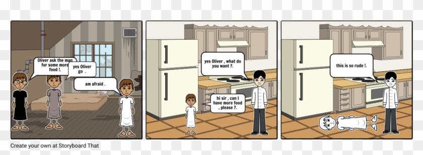 Oliver - Facilitated Diffusion Comic Strip Story Clipart (#3459088 ...