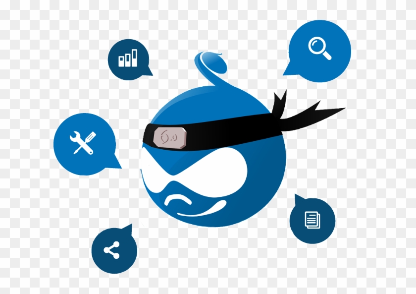 Drupal - Drupal Ninja Clipart (#3459366) - PikPng