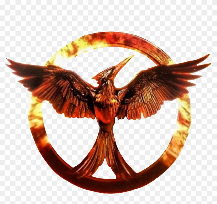 The Mockingjay Logo By Almina Cummings - Mockingjay Logo Png Clipart ...