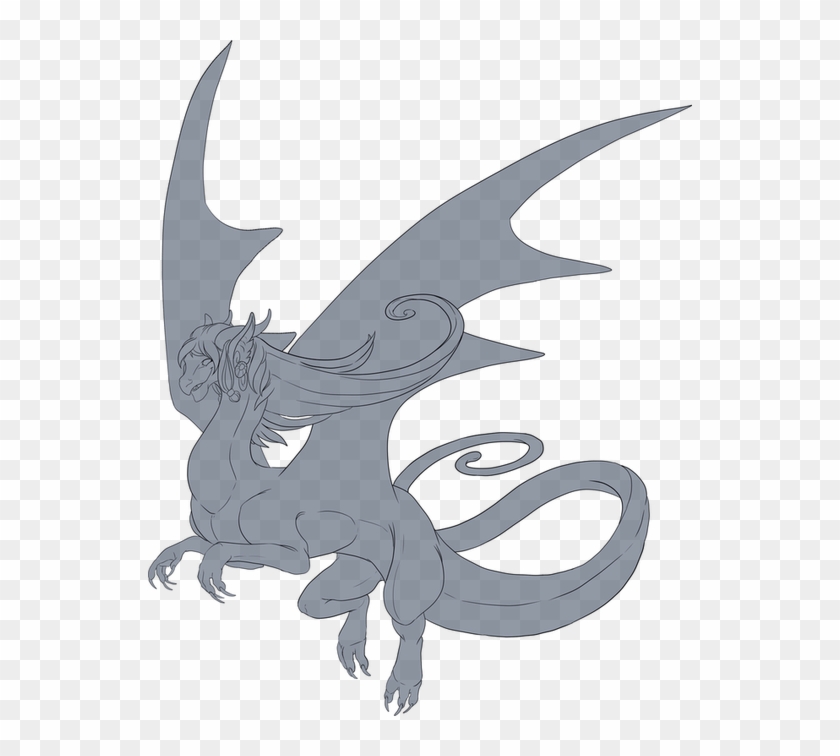 Regal Dragons Are The Largest And Heaviest Of The Dragon - Illustration ...