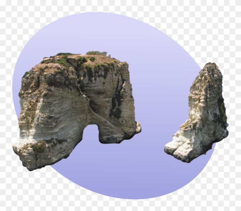 P Beirut-raouché Rocks Formation Clipart (#357111) - PikPng