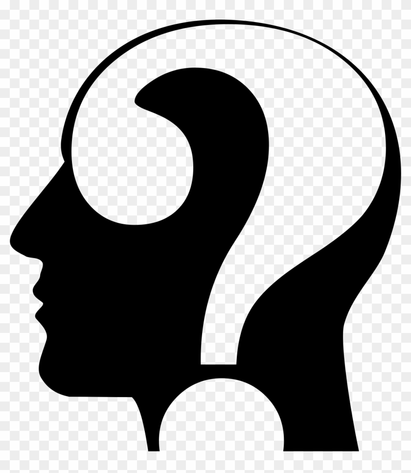 Png Freeuse Mind Silhouette Free On Dumielauxepices - Thinking Head ...
