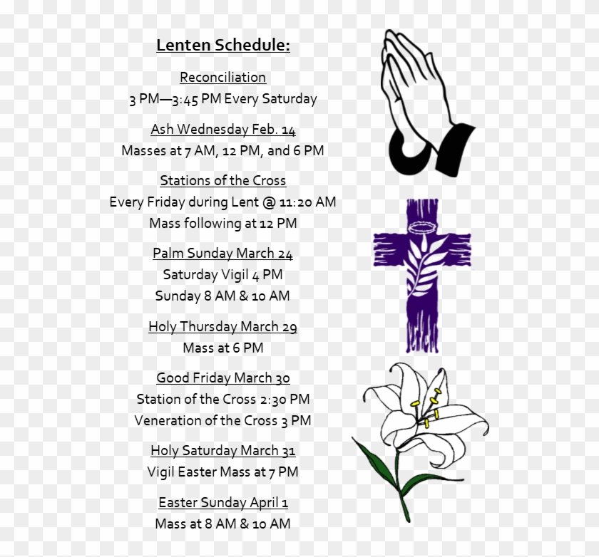 Lenten Schedule - Holy Thursday 2018 Clipart (#3532714) - PikPng