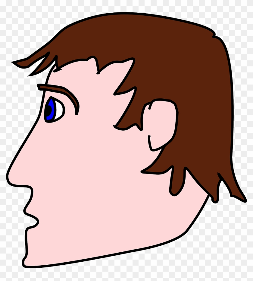 Head View Profile Man Face Png Image - Pinhole Camera For Class 6 ...