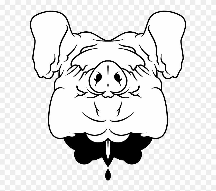 Freeuse Pig Head Drawing Com Free - Dead Pig Head Drawing Clipart ...