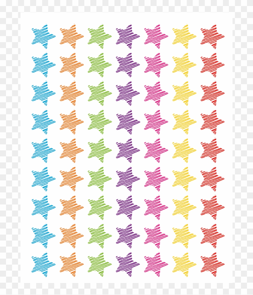Download Scribble Stars Png - Sticker Clipart Png Download - PikPng