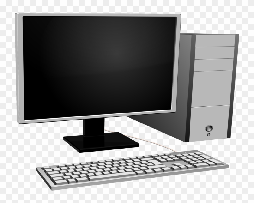 Computer Keyboard Computer Cases & Housings Computer - Компьютер Клипарт Clipart (#3578552) - PikPng