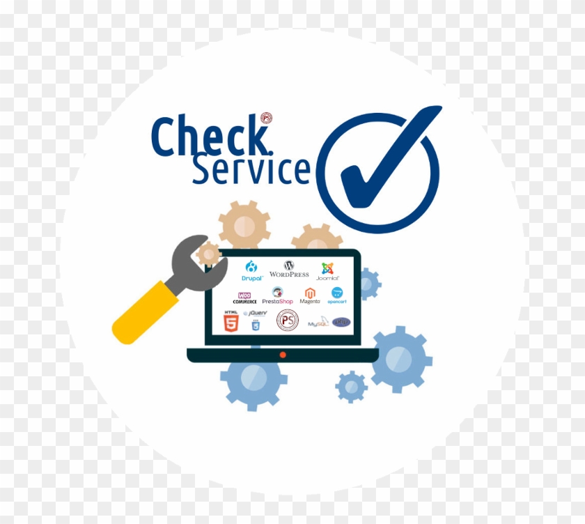 Website Check Service - Graphic Design Clipart (#3581190) - PikPng