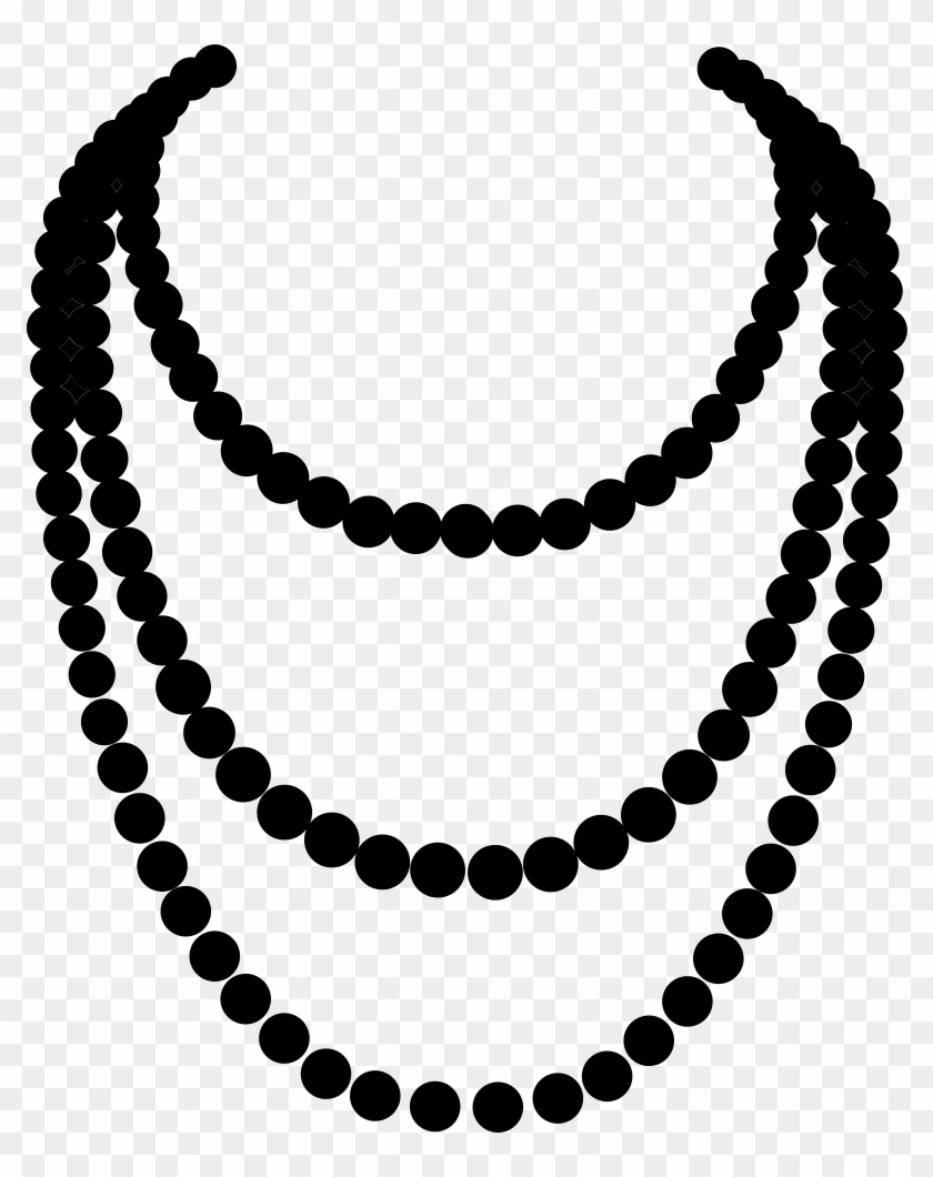 794 X 980 9 - Pearl Necklace Svg Free Clipart (#361178) - PikPng