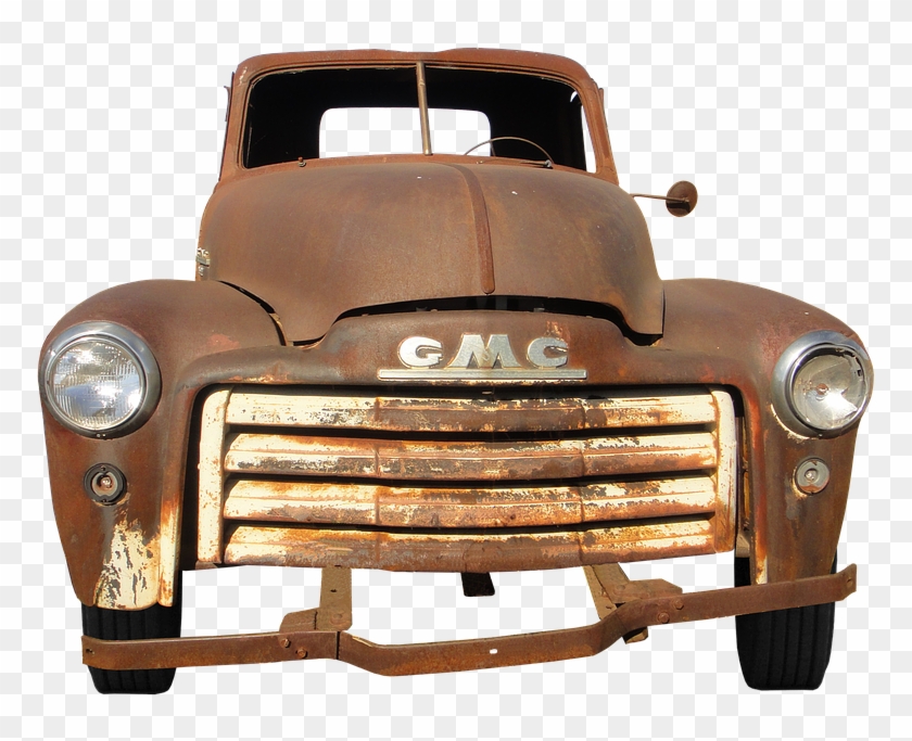 Rusting Car Clip Art