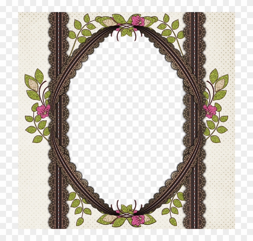 Lace, Glitter, Leaf, Foliage, Picture Frame, Album - Png Frame Design ...