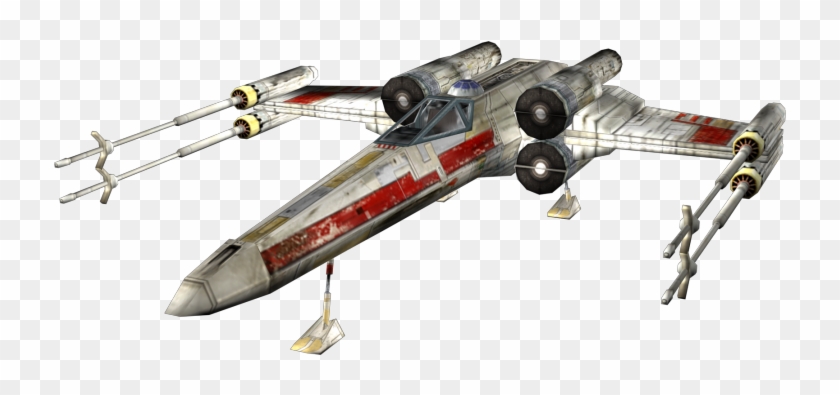 X-wing Png Transparent Background - Battlefront X Wing Model Clipart ...