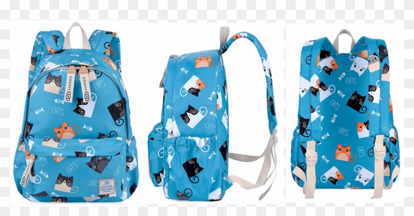 Cute Cate Coofit Back To School Backpack - Backpack Clipart (#3653430 ...