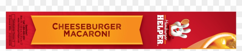 Hamburger Helper Cheeseburger Macaroni Hamburger Helper - Label Clipart ...