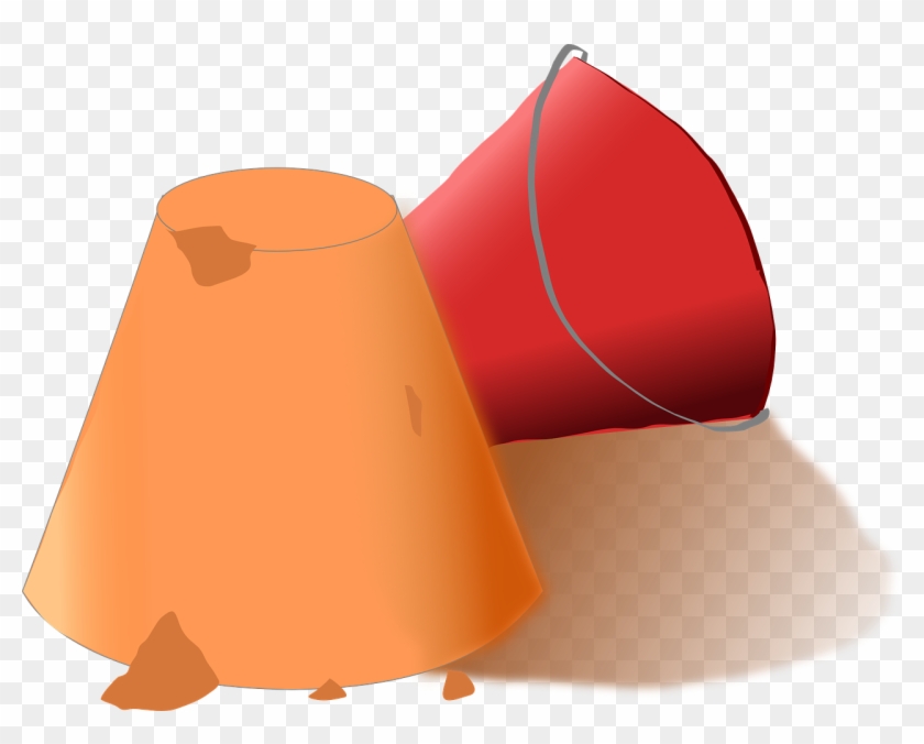 Download Pail Sand Bucket Shape Packed Png Image - Kürek Kum Kova Png ...