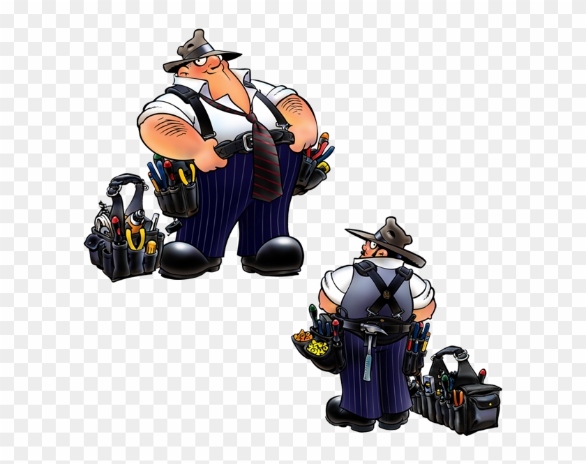 Download 4324x Combo Belt Cartoon 1 - Cartoon Clipart Png Download - PikPng