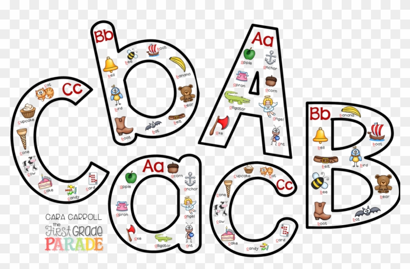 I Have These Full Size Alphabet Anchor Charts Available - Circle ...