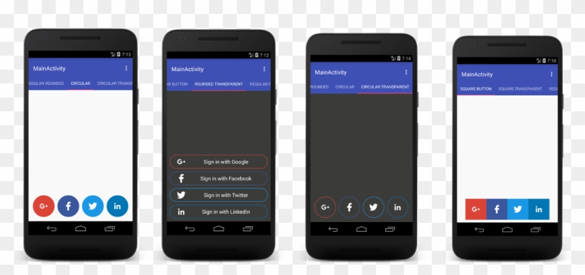 A Simple Library For Building Beautiful Login Buttons - Android Login ...