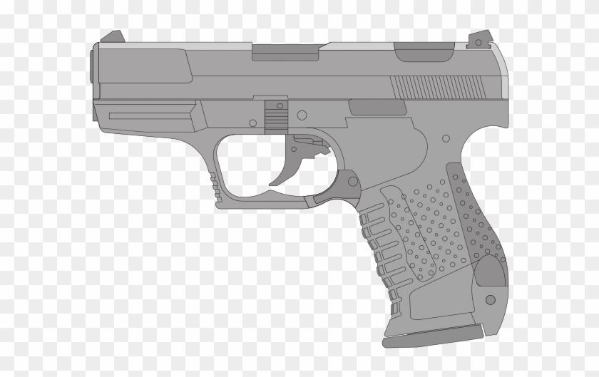 Download File - Walther P99 - Svg - ハンドガン ワルサー Clipart Png Download ...